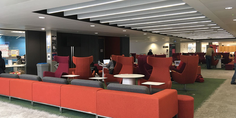 Study spaces at university | Birmingham City University
